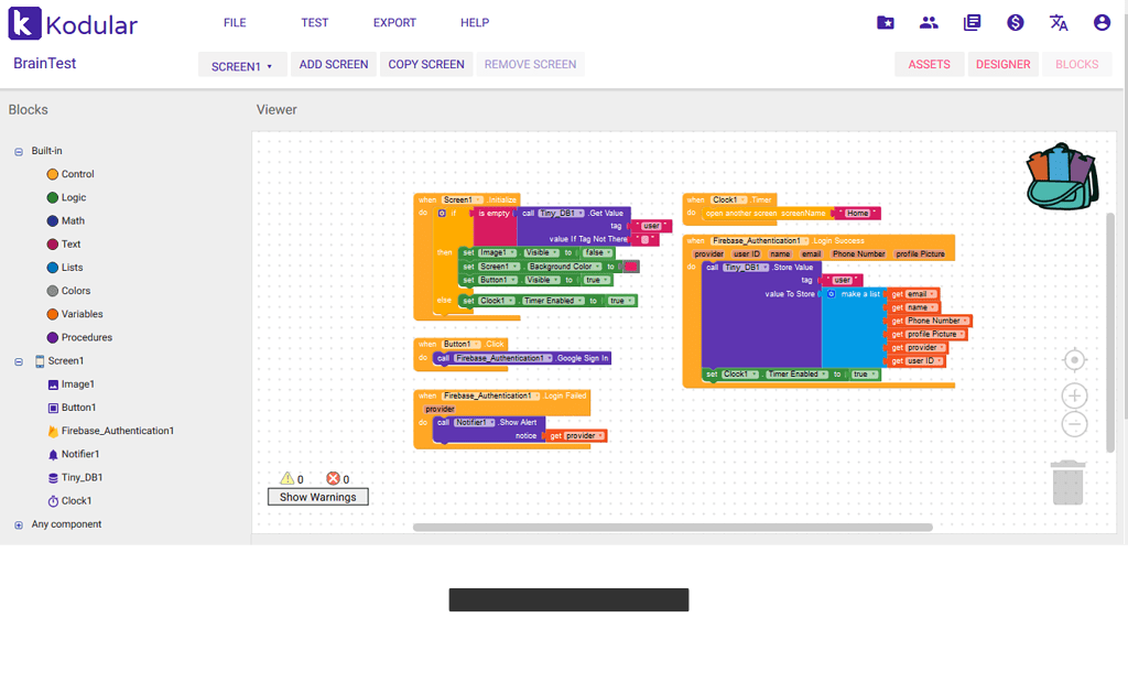Firebase authentication errors - Discuss - Kodular Community