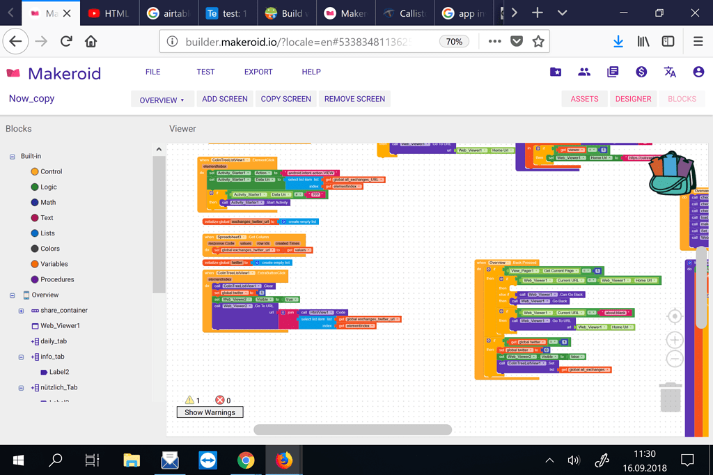 Web viewer dont load html script - Discuss - Kodular Community