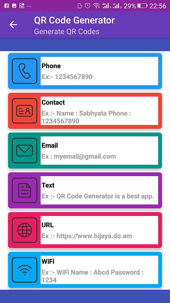 QR-Bar Code Scanner /Generator koded with kodular - Koded Apps ...
