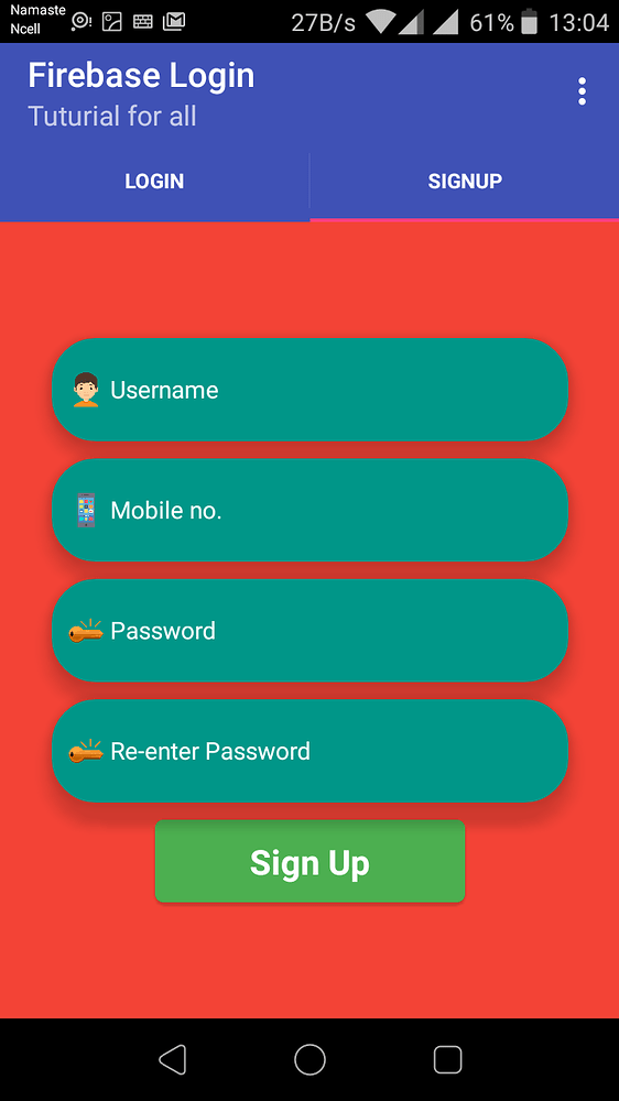 Firebase Login and signup Template for Begineers - Open Source - Kodular Community