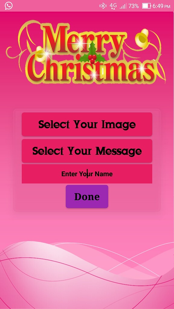Personal Christmas Card App - Koded Apps - Kodular Community