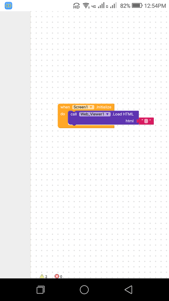Load HTML webview page loader - Discuss - Kodular Community