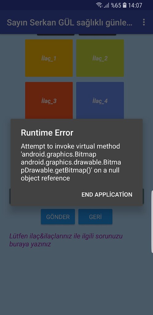 Runtime Error for Makeroid - Discuss - Kodular Community