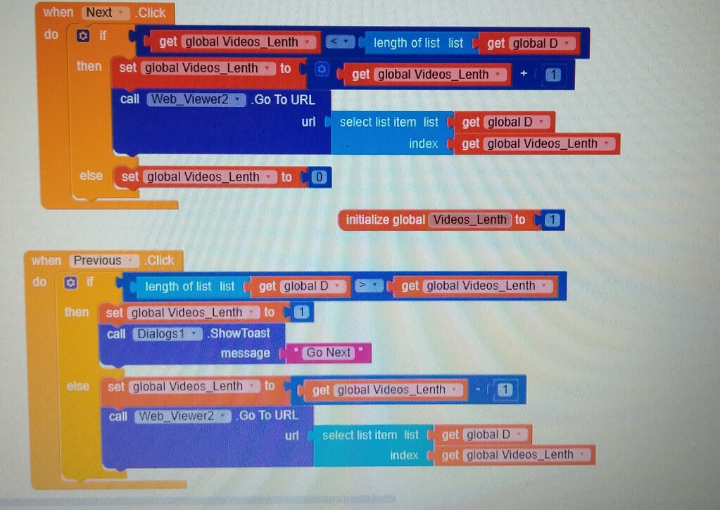 Previous Button for List View - Discuss - Kodular Community