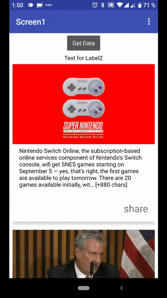 How to view Json responses from an Api (newsapi for example) on a cardview - Page 2 - Guides ...