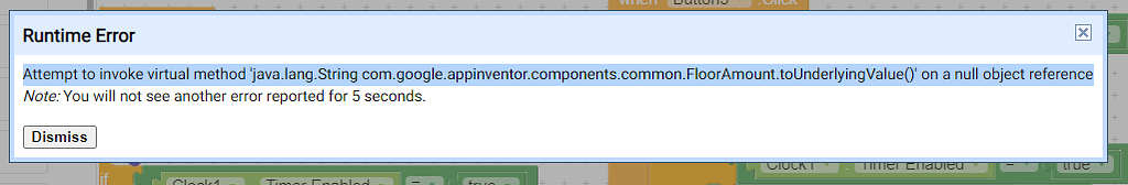 Error in my app Attempt to invoke virtual method 'java.lang.String com ...