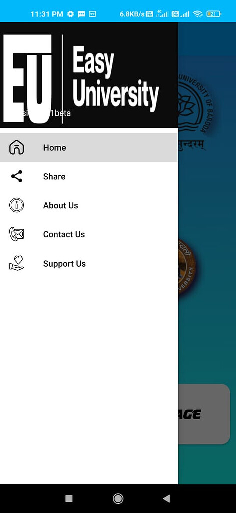 Bug in in side menu view - Discuss - Kodular Community