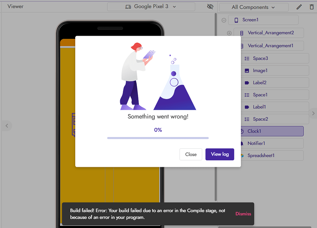 Compiler error unable to export my apk file, stuck at Compiling source files - Bugs - Kodular ...