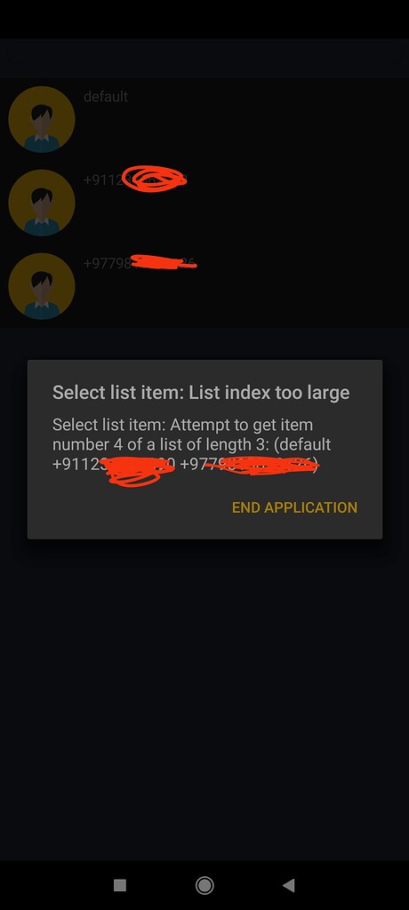 How to solve this problem select list item: List index too large - Discuss - Kodular Community