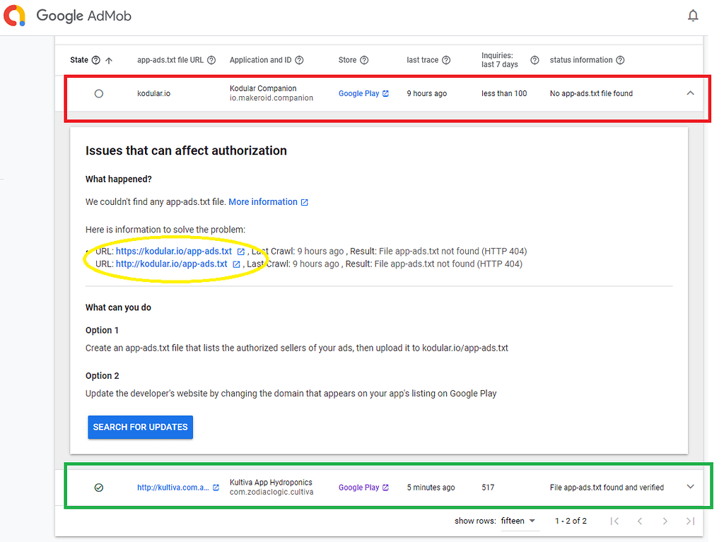 Remove or fix app-ads.txt from admob? - Discuss - Kodular Community