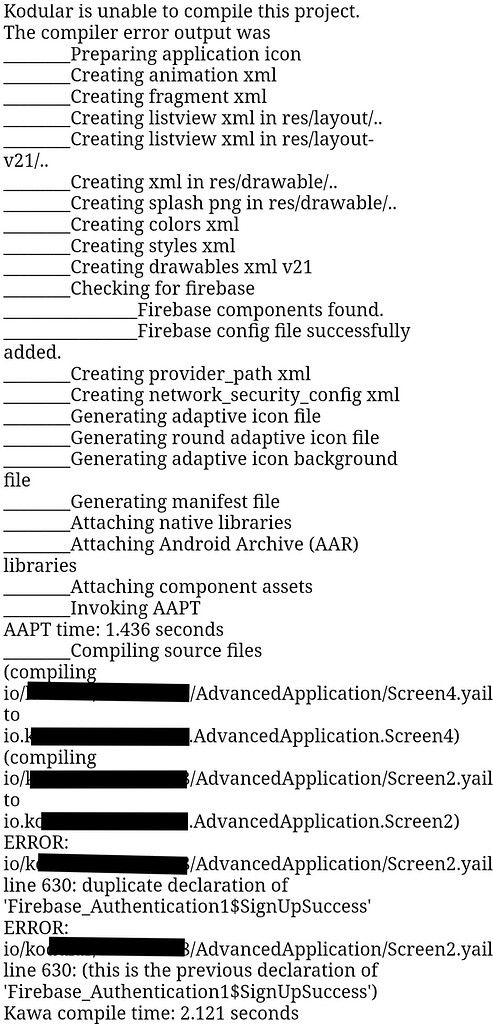 Kodular apk error - Discuss - Kodular Community