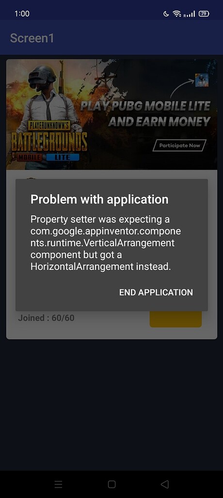 Problem with application error - Discuss - Kodular Community