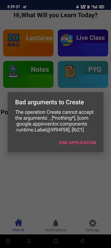 Bad argument to create problem - Discuss - Kodular Community