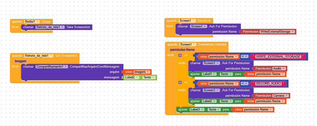 Taking a Screenshot: Error 908: The permission WRITE_EXTERNAL_STORAGE has been denied - Bugs ...