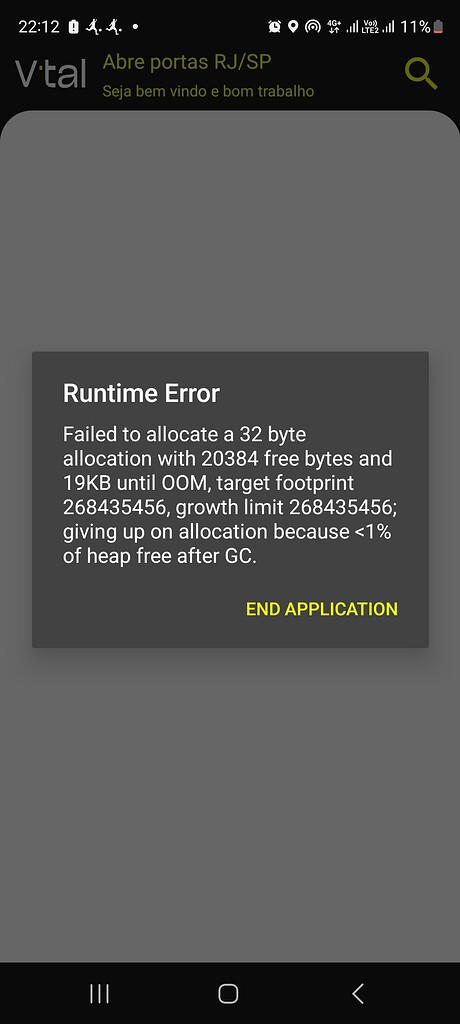 Memory error loading list - Discuss - Kodular Community