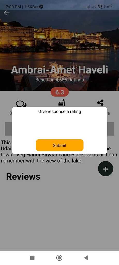 How can i make modal view - Discuss - Kodular Community