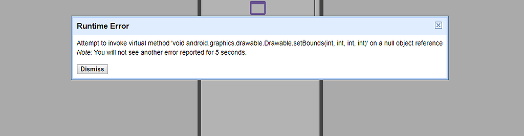 Why this runtime error - Discuss - Kodular Community