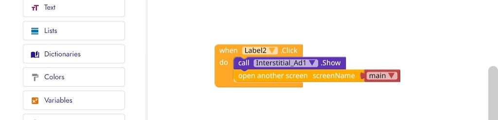 Show ads ,open another screen - Discuss - Kodular Community