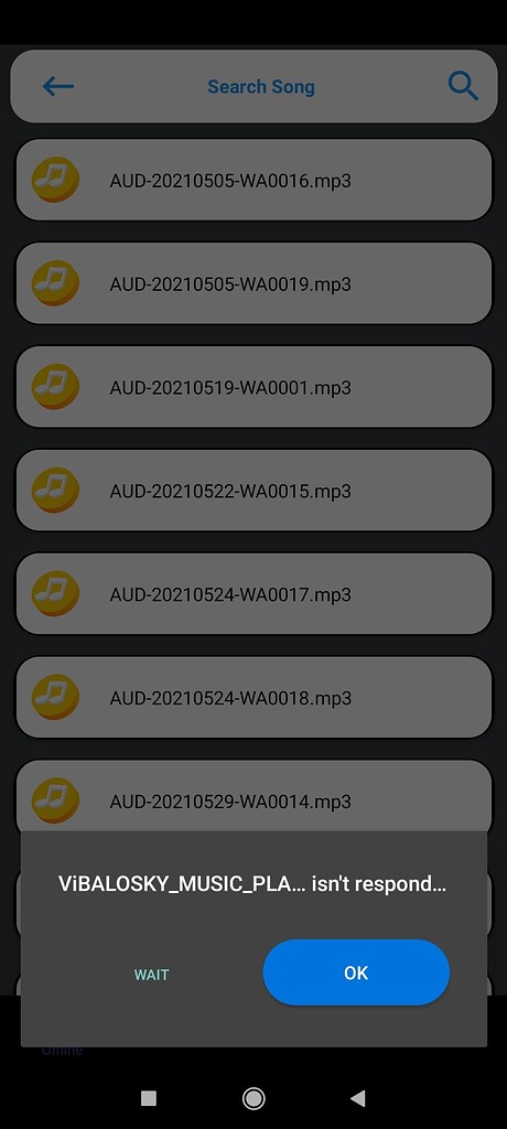 Not responding error - Discuss - Kodular Community