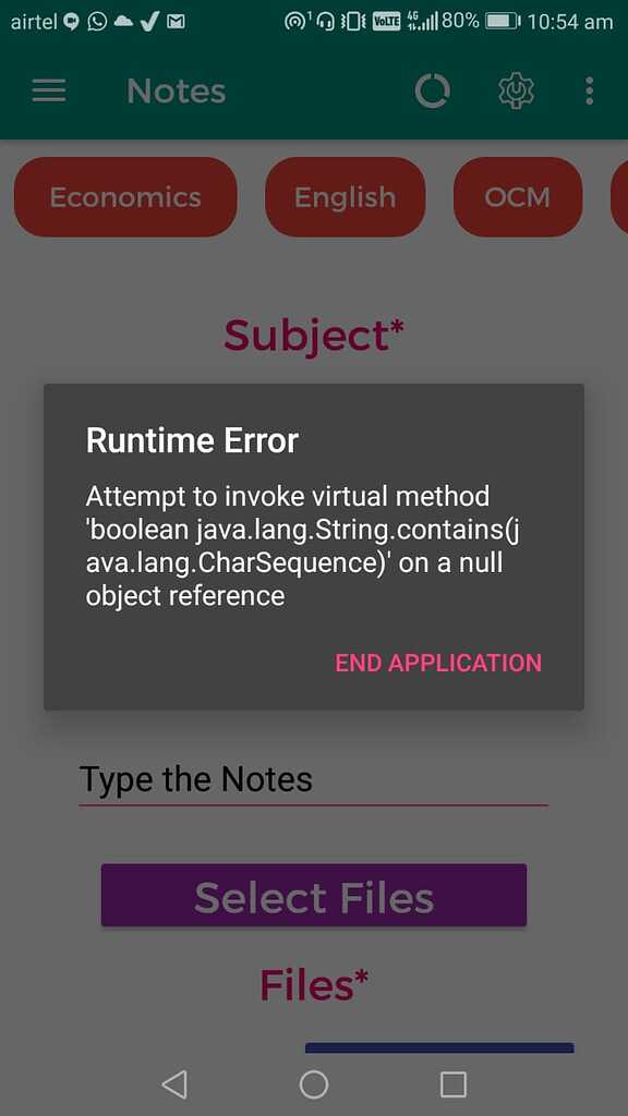 File Error after selecting files - Discuss - Kodular Community