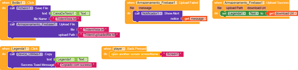 How to create and upload a .txt file to firebase - Discuss - Kodular Community