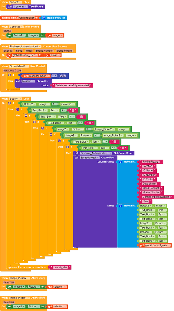 Data not appearing on airtable - Discuss - Kodular Community