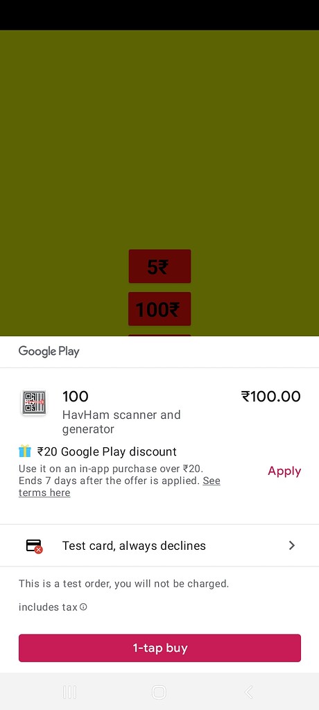 2 things (i think errors) based on in app purchase - Discuss - Kodular Community