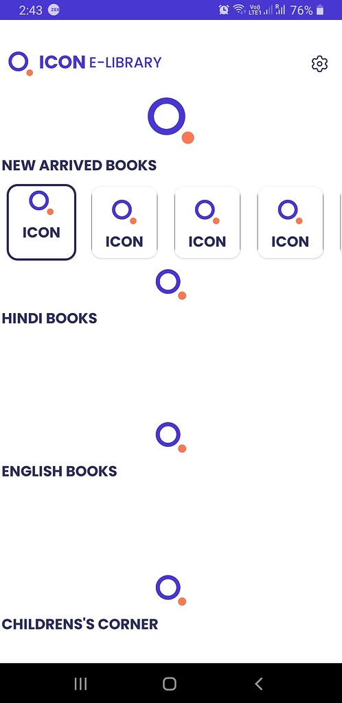 Icon e-library || FREE AIA FILE || ak_apps || blinkhub - Koded Apps ...