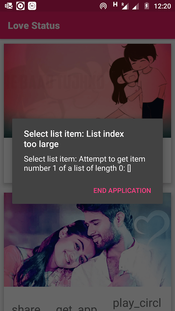Select list item: List index too large - Discuss - Kodular Community