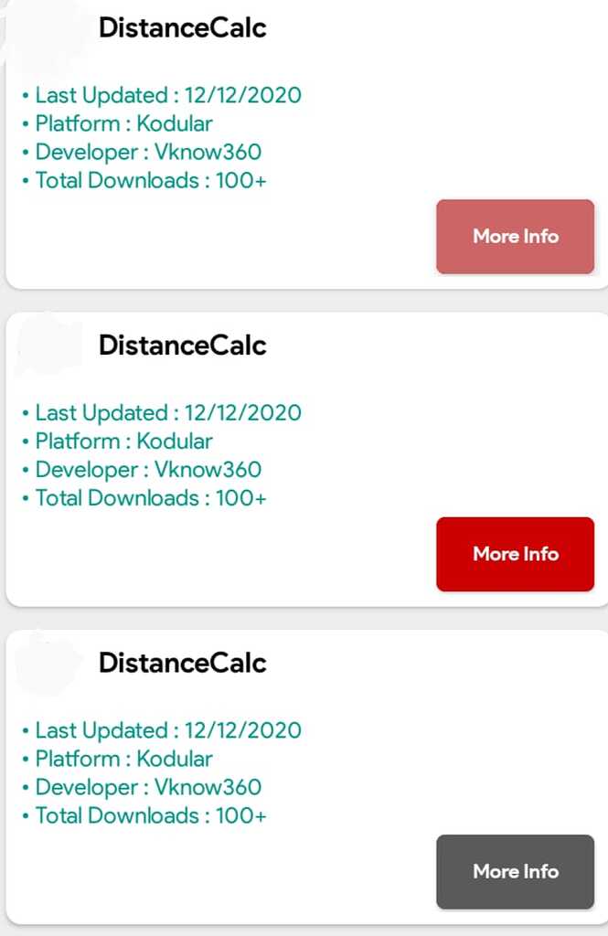 Help I need the development of a list cards - Discuss - Kodular Community