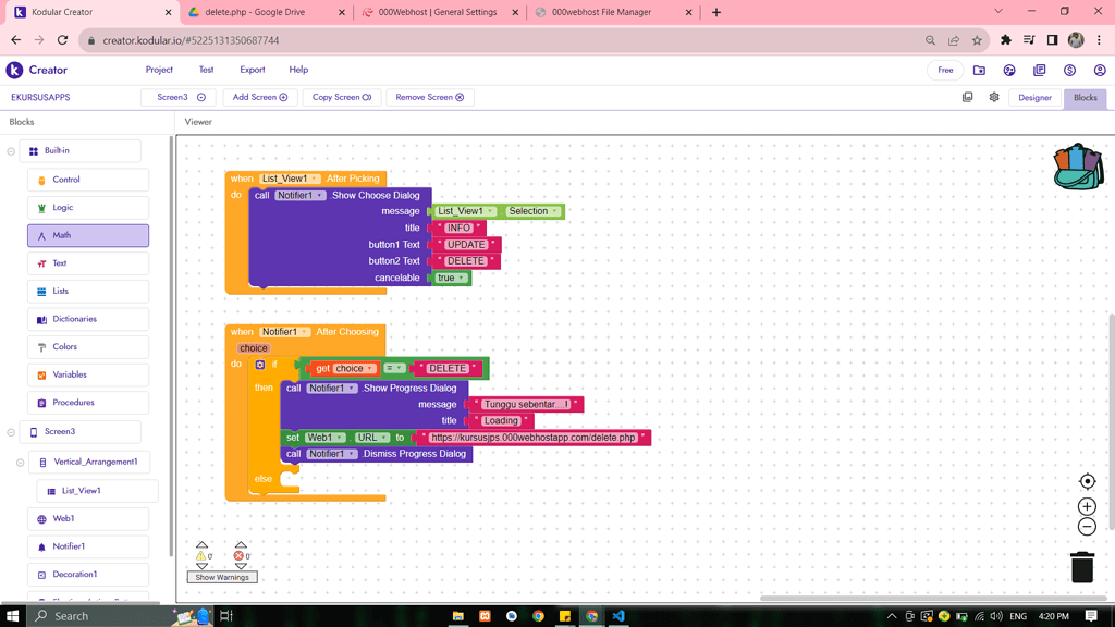 How to settle this block - Discuss - Kodular Community