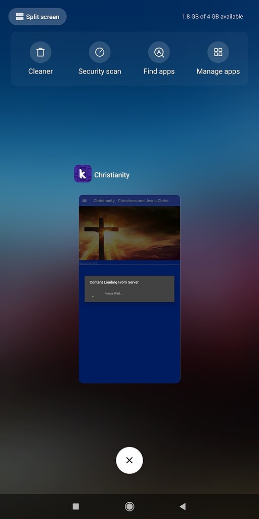 Real icon not showing when I click on the switch tab navigation in my android - Discuss ...
