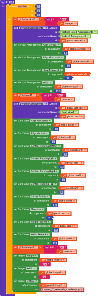 Runtime Error Property setter was expecting a com.google.appinventor.components.runtime ...