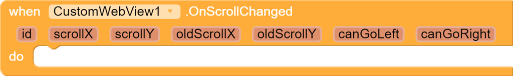Custom webview scroll up, down and hide or show somthing - Discuss - Kodular Community