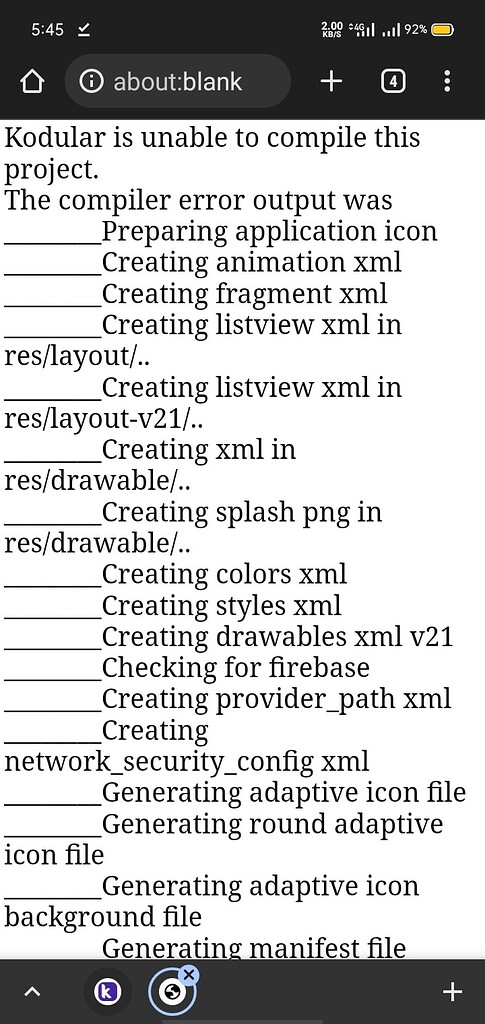 Something went wrong! - Discuss - Kodular Community