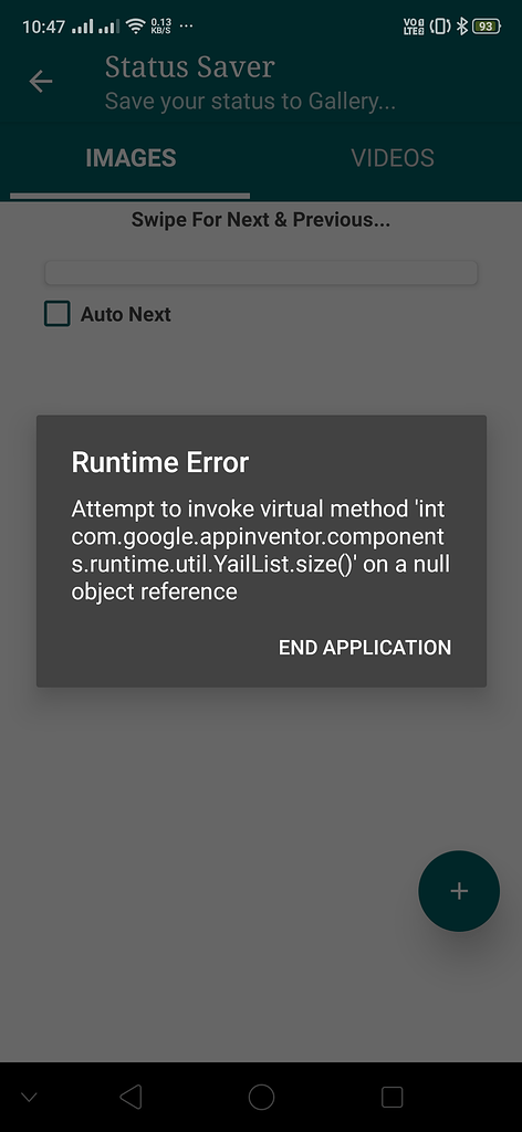 Works with Companion, when after installing it shows "Run time error/end application" - Bugs ...
