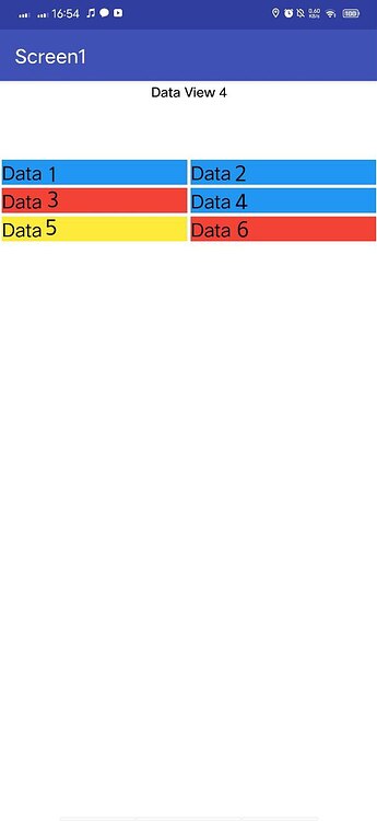 Custom List View like Grid Table using Dynamic Componen - Open Source - Kodular Community