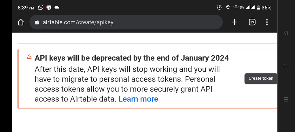 Dear Kodular, I am facing a problem, hope you can help me. To use kodular airtable spreadsheet ...