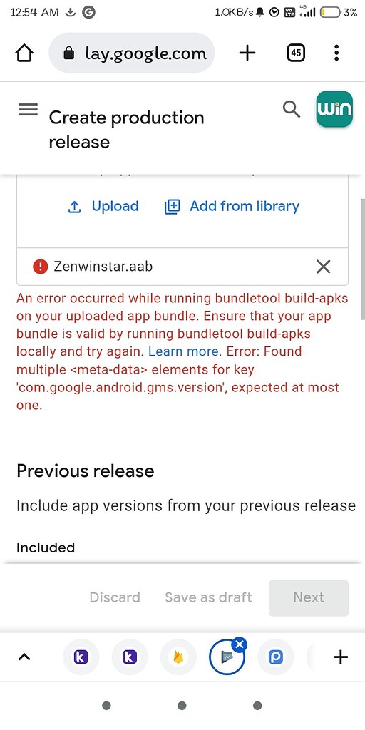 I am not able to upload myself on play store. - Discuss - Kodular Community