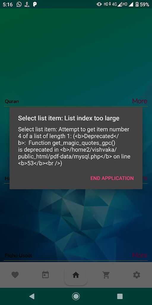 Get error with mysql database - Discuss - Kodular Community