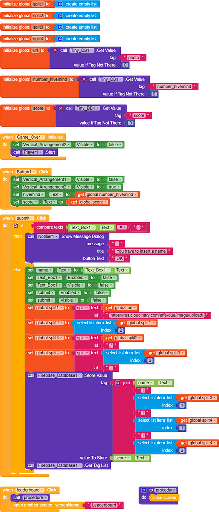 Attempt to get item number 2 of a list length 1: (0) - Discuss - Kodular Community