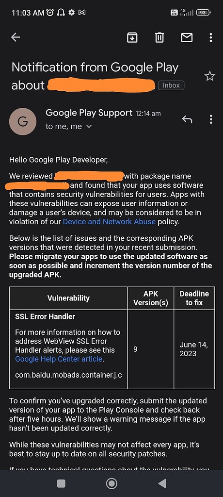 SSL Error Handler - Discuss - Kodular Community