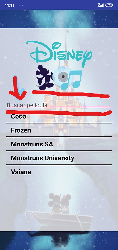Search line on List View - Discuss - Kodular Community