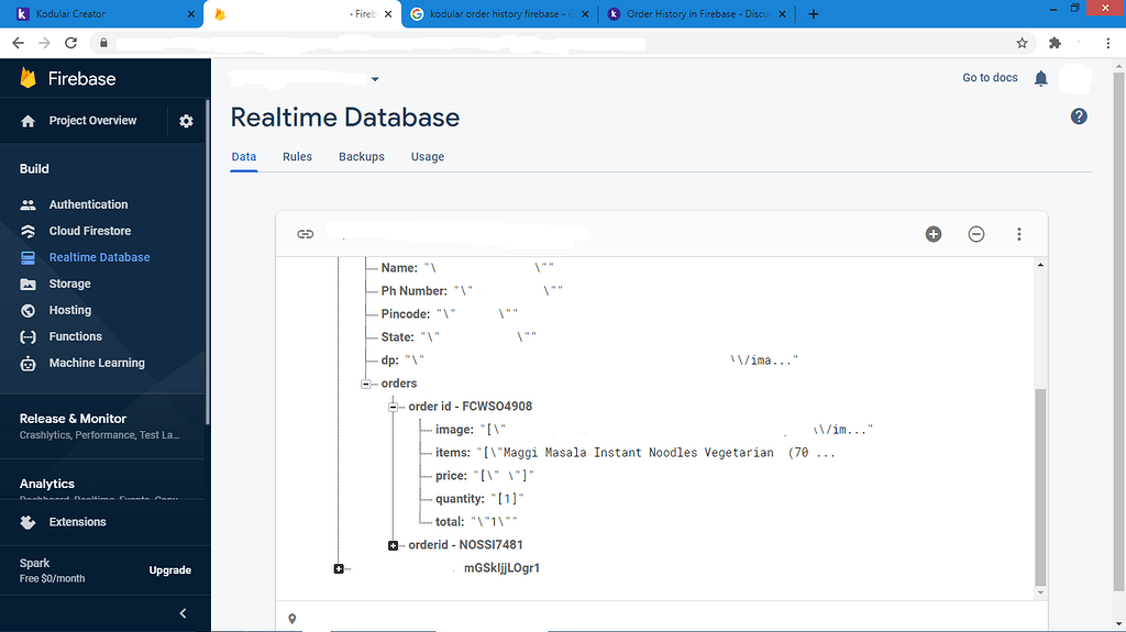 Firebase Order History With Dynamic Components - Discuss - Kodular Community