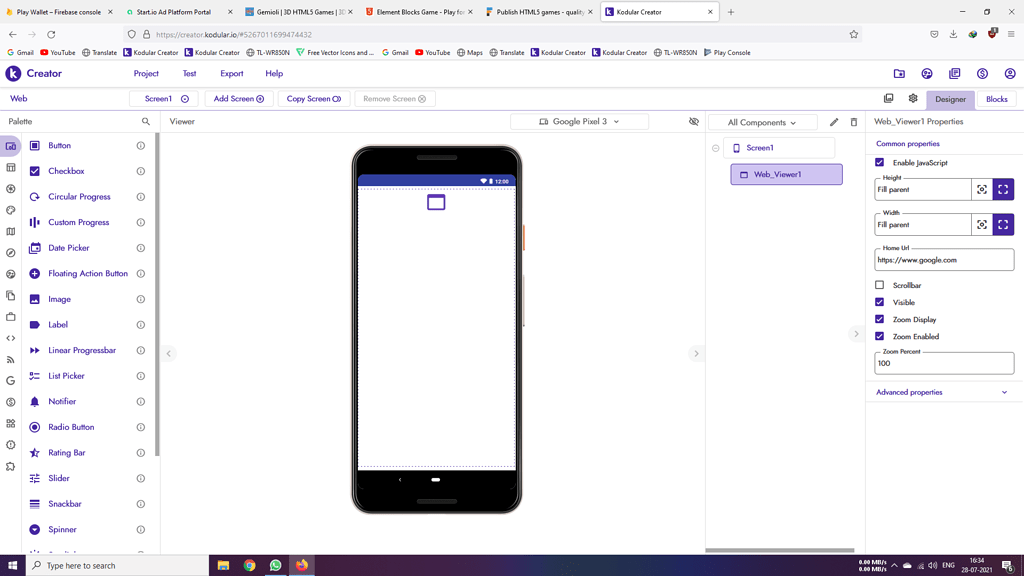 Web Viewer Bug not working properly in some android devices - Discuss - Kodular Community