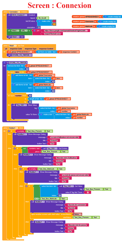 Help to solve this Google Sheet problem! - Discuss - Kodular Community