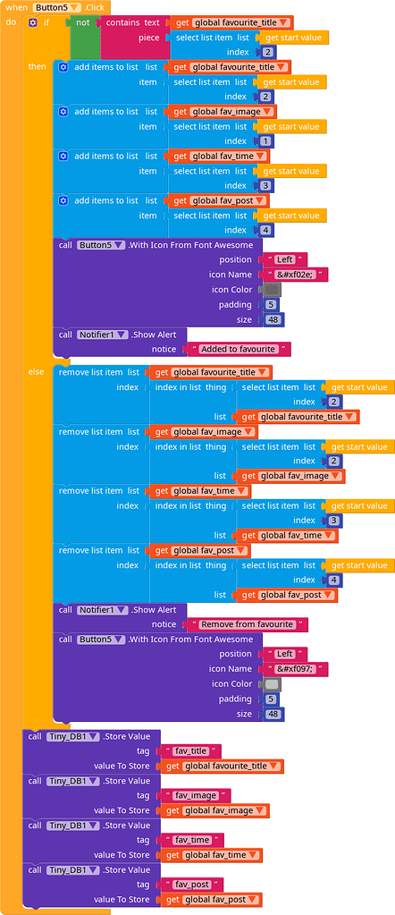 Help to create list with TinyDB - Discuss - Kodular Community