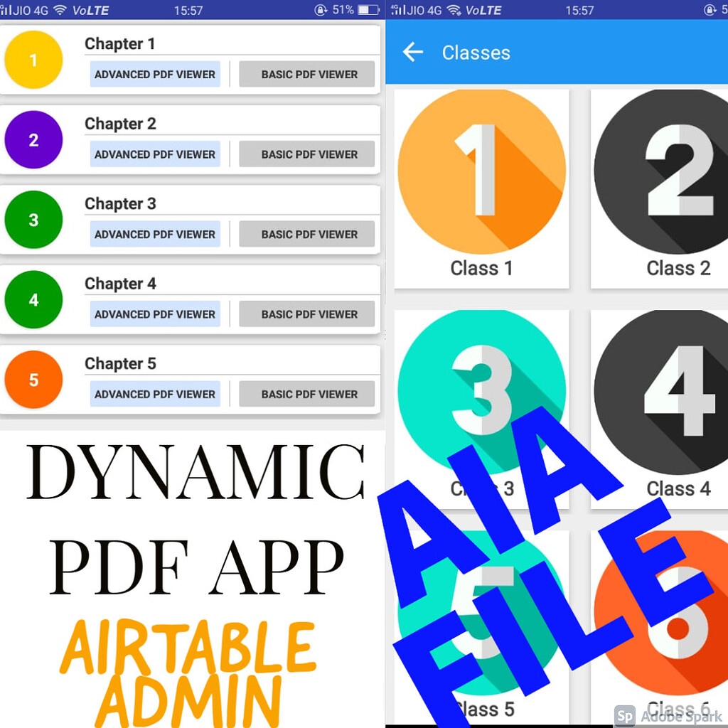 Dynamic pdf app : airtable admin : aia file - Koded Apps - Kodular Community