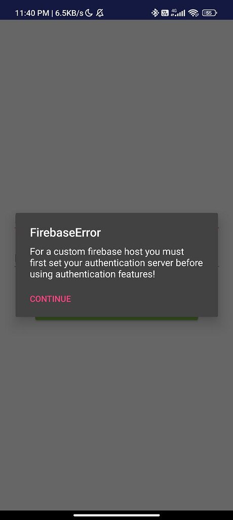 Kodular Firebase Error Discuss Kodular Community