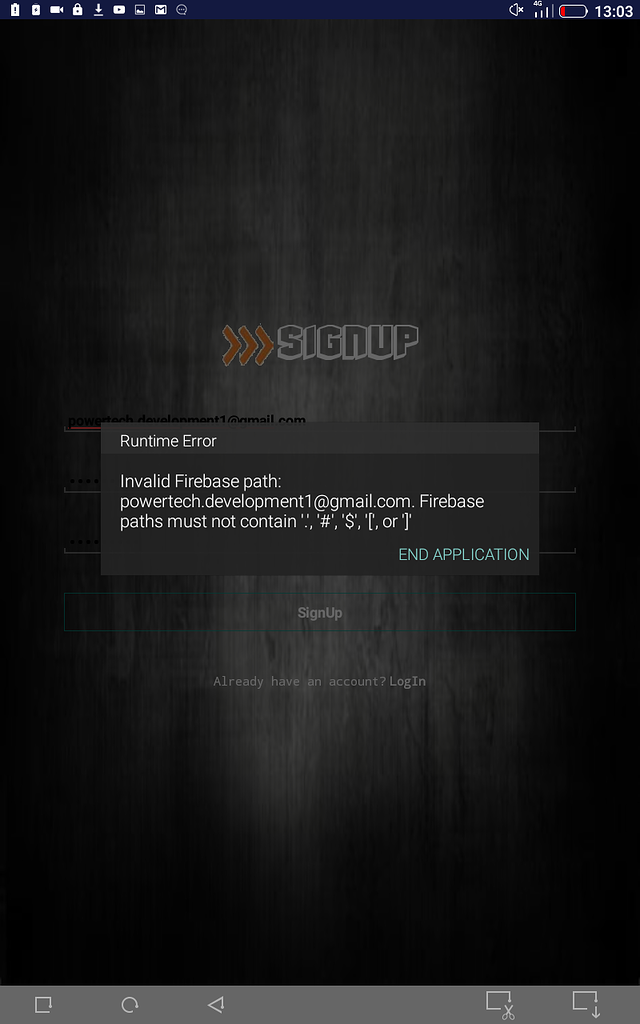 Problem with firebase - Discuss - Kodular Community